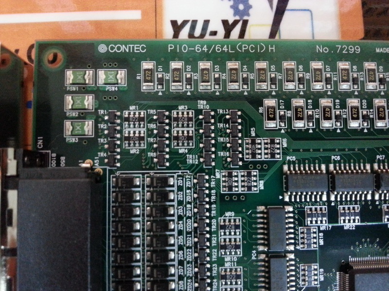 CONTEC PIO-64/64L(PCI)H PCB BOARD - PLC DCS SERVO Control MOTOR POWER SUPPLY IPC ROBOT